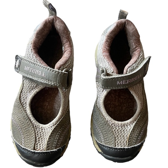 Merrell | Shoes | Merrell Girls Chameleon Mary Jane Outdoor Shoes 5 ...